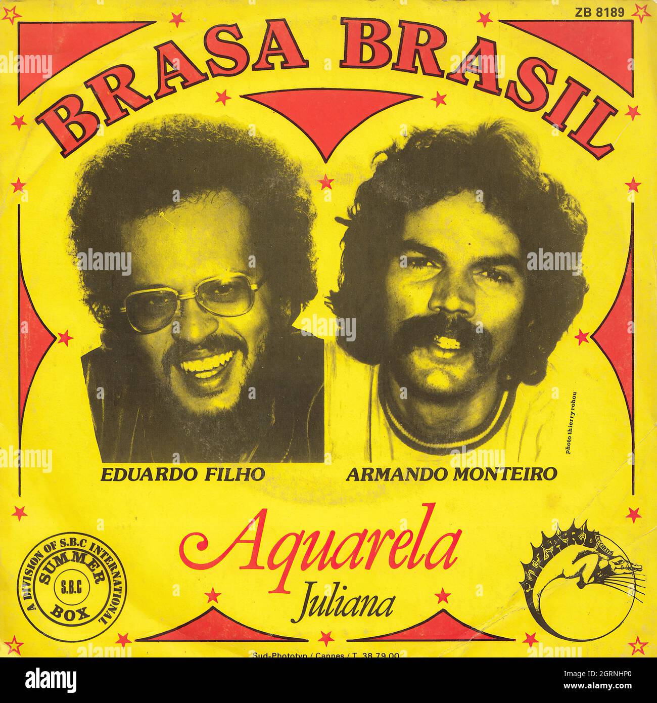 Brasa Brasil - Aquarela - Juliana 45rpm - Vintage Vinyl Record Cover ...