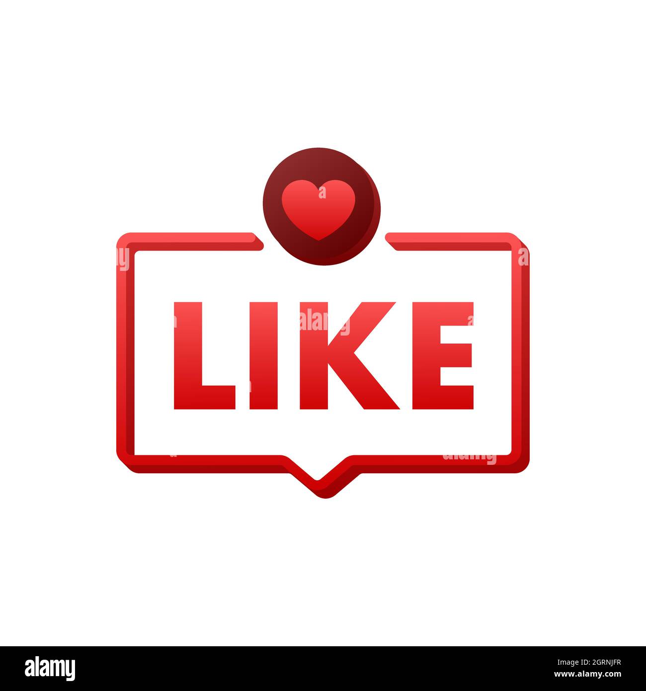 Like sign. Thumb up symbol, finger up. Vector stock illustration Stock ...