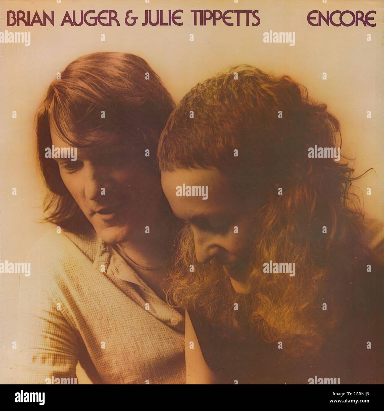 Brian Auger & Julie Tippetts - Encore - Vintage Vinyl Record Cover ...