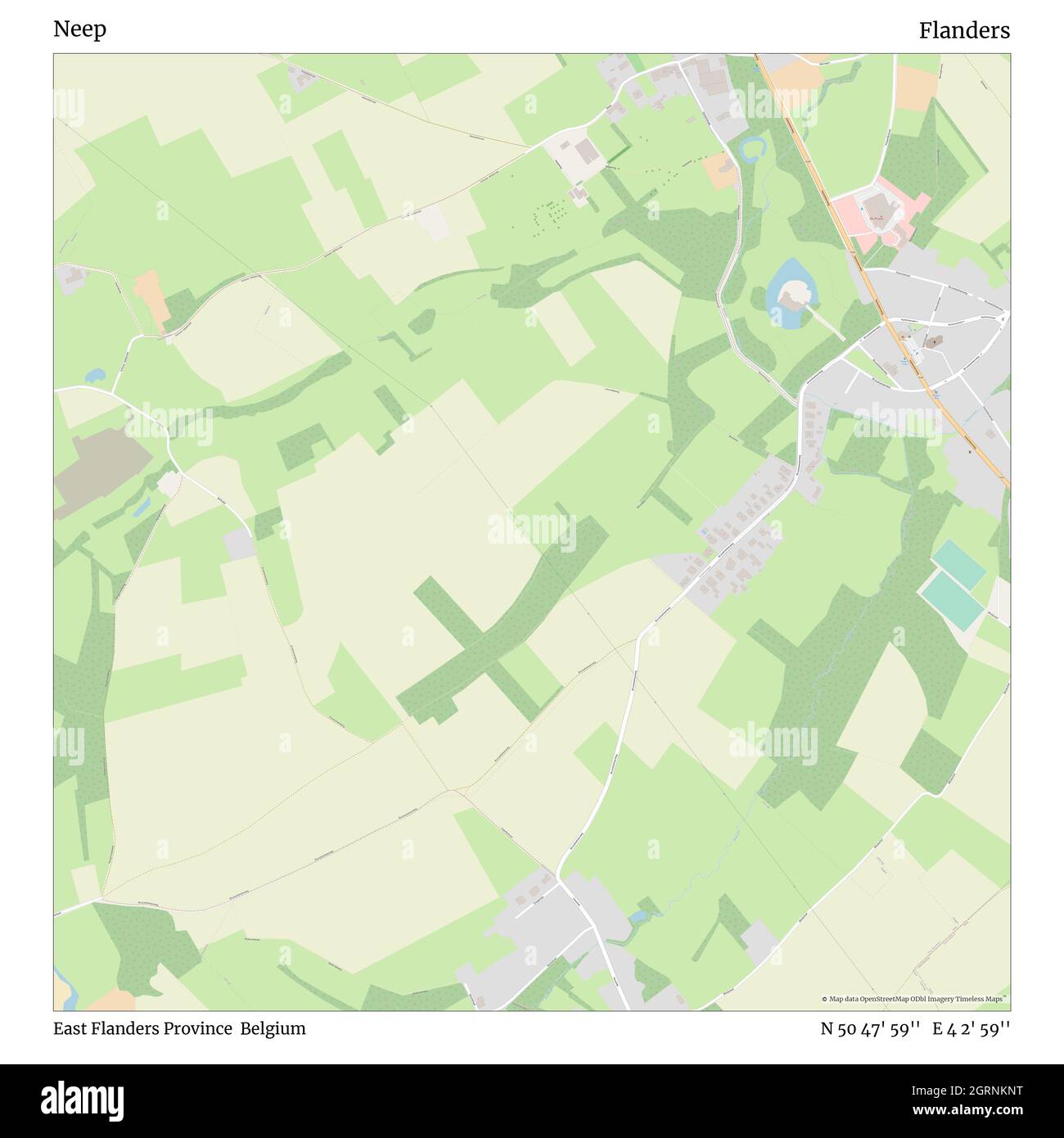 Neep, East Flanders Province, Belgium, Flanders, N 50 47' 59'', E 4 2 ...