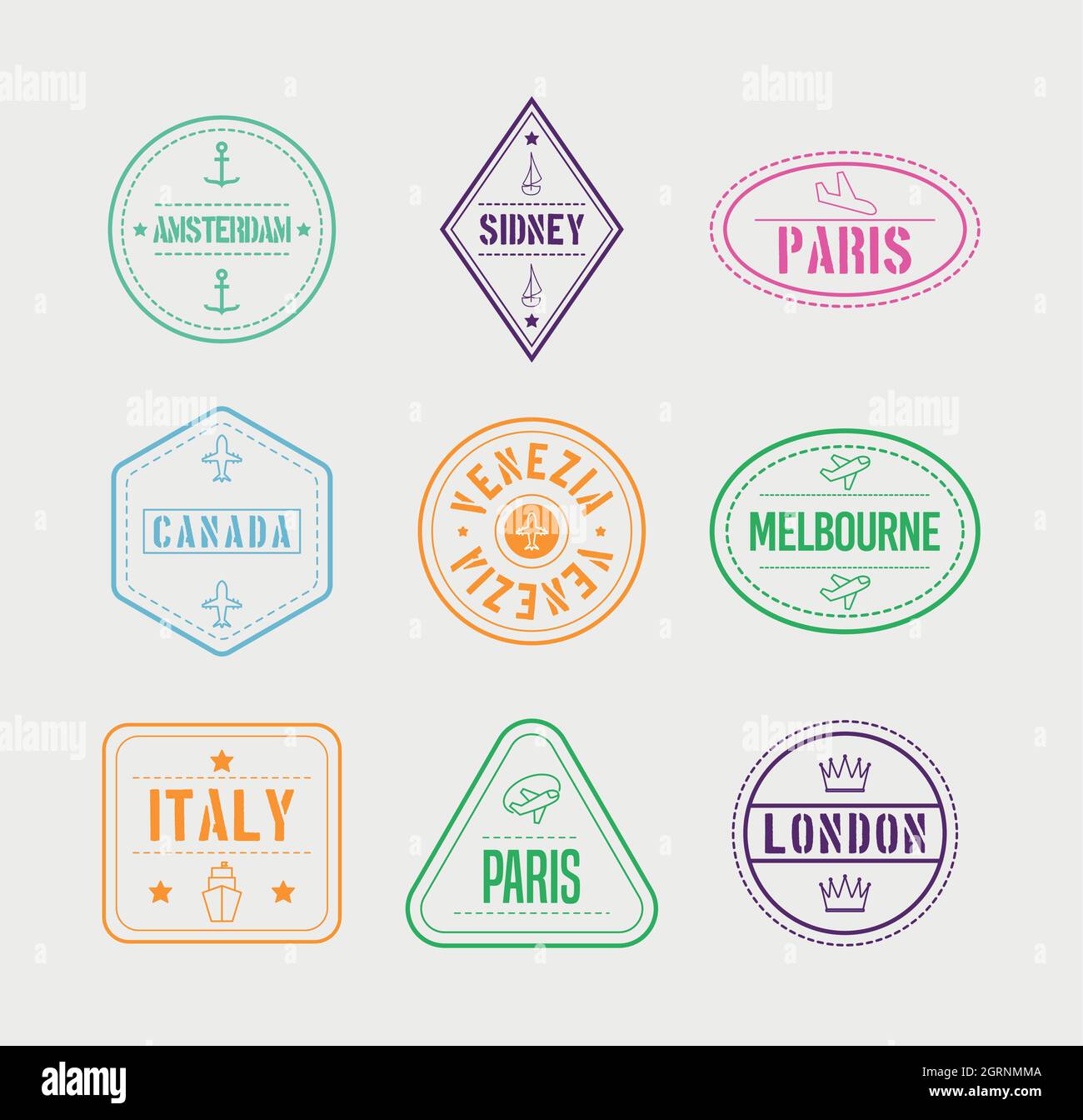 Nine stamps hi-res stock photography and images - Alamy