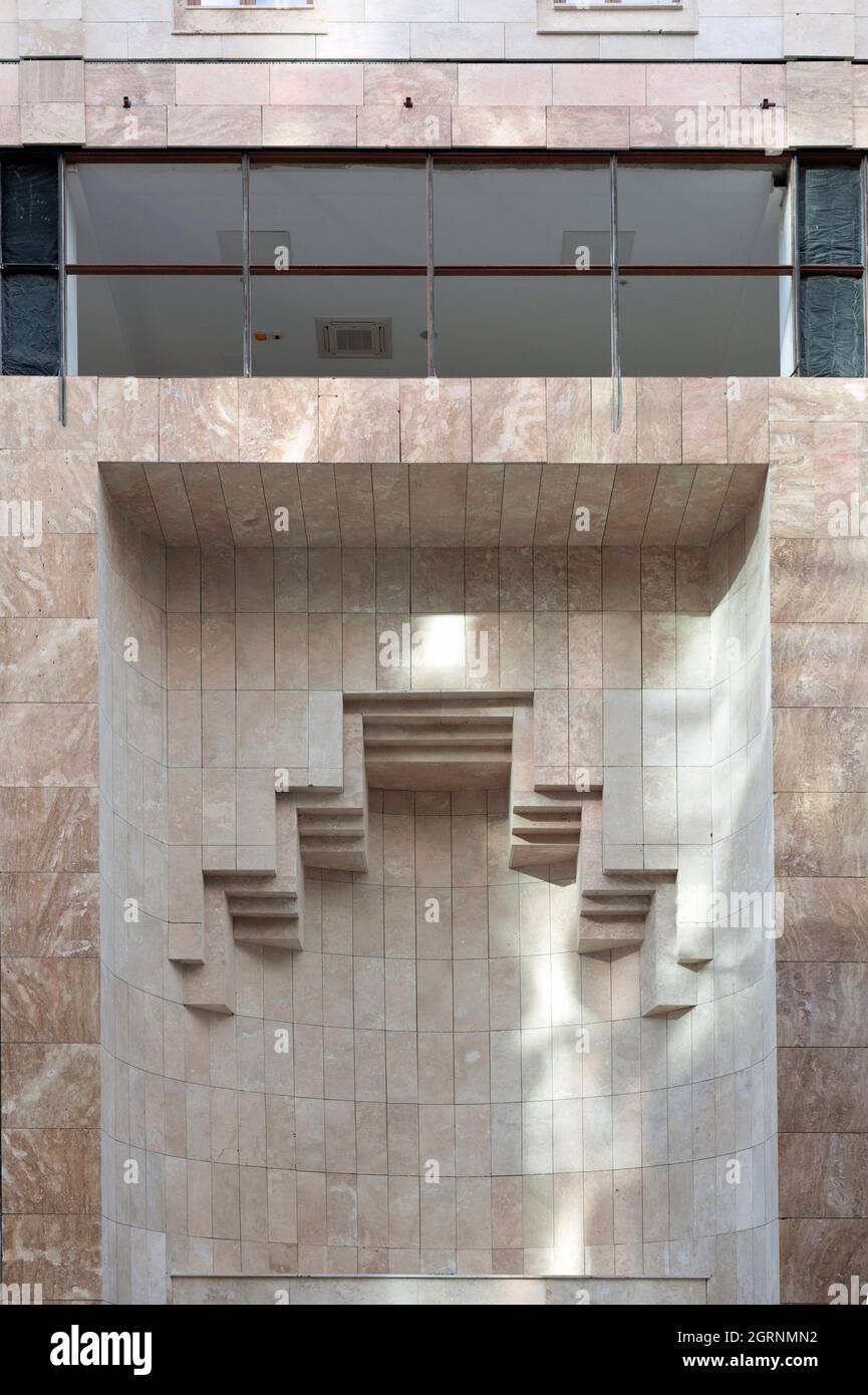 Stone building, apartment, marble structure, architecture Stock Photo ...