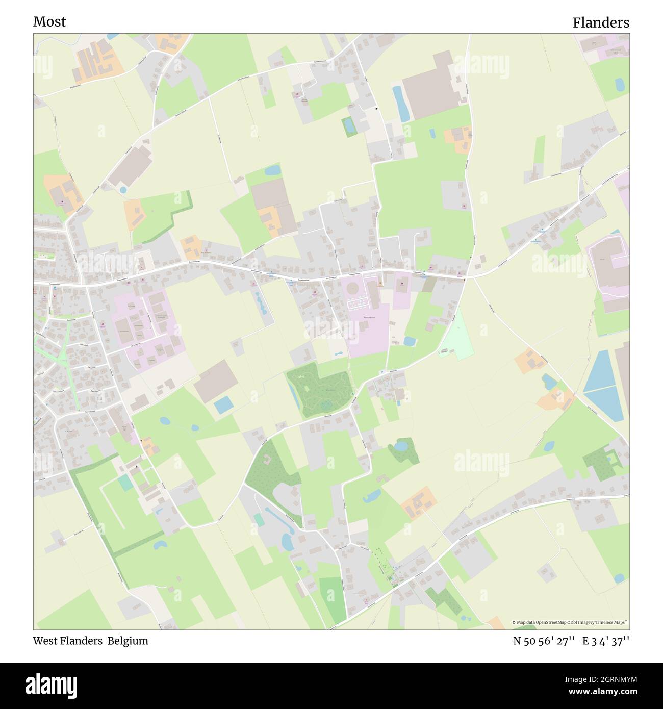 Map of belgium flanders hi-res stock photography and images - Alamy