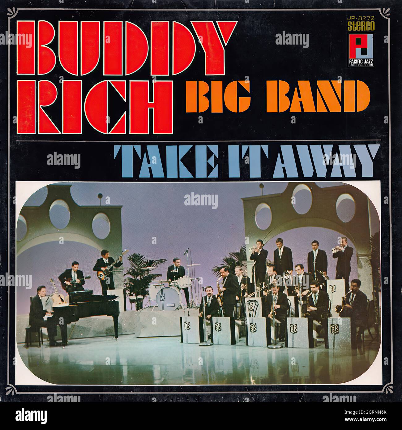 Buddy Rich Big Band - Take it away - Vintage Vinyl Record Cover Stock ...