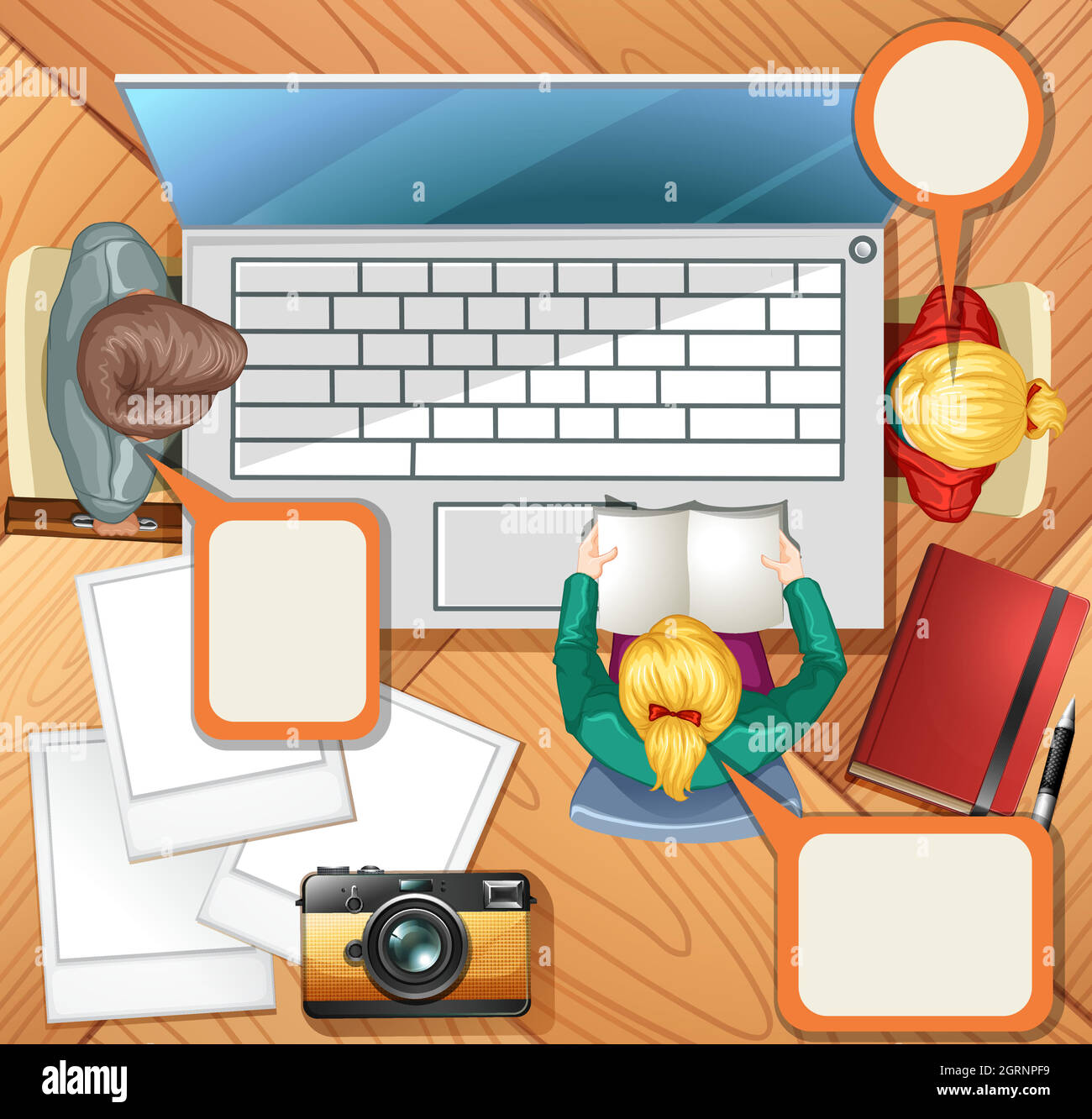 Working infographic hi-res stock photography and images - Alamy