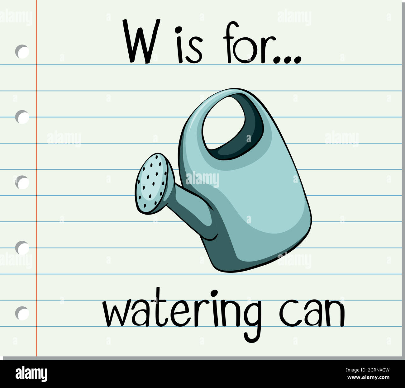 Watering can lettering hi-res stock photography and images - Alamy