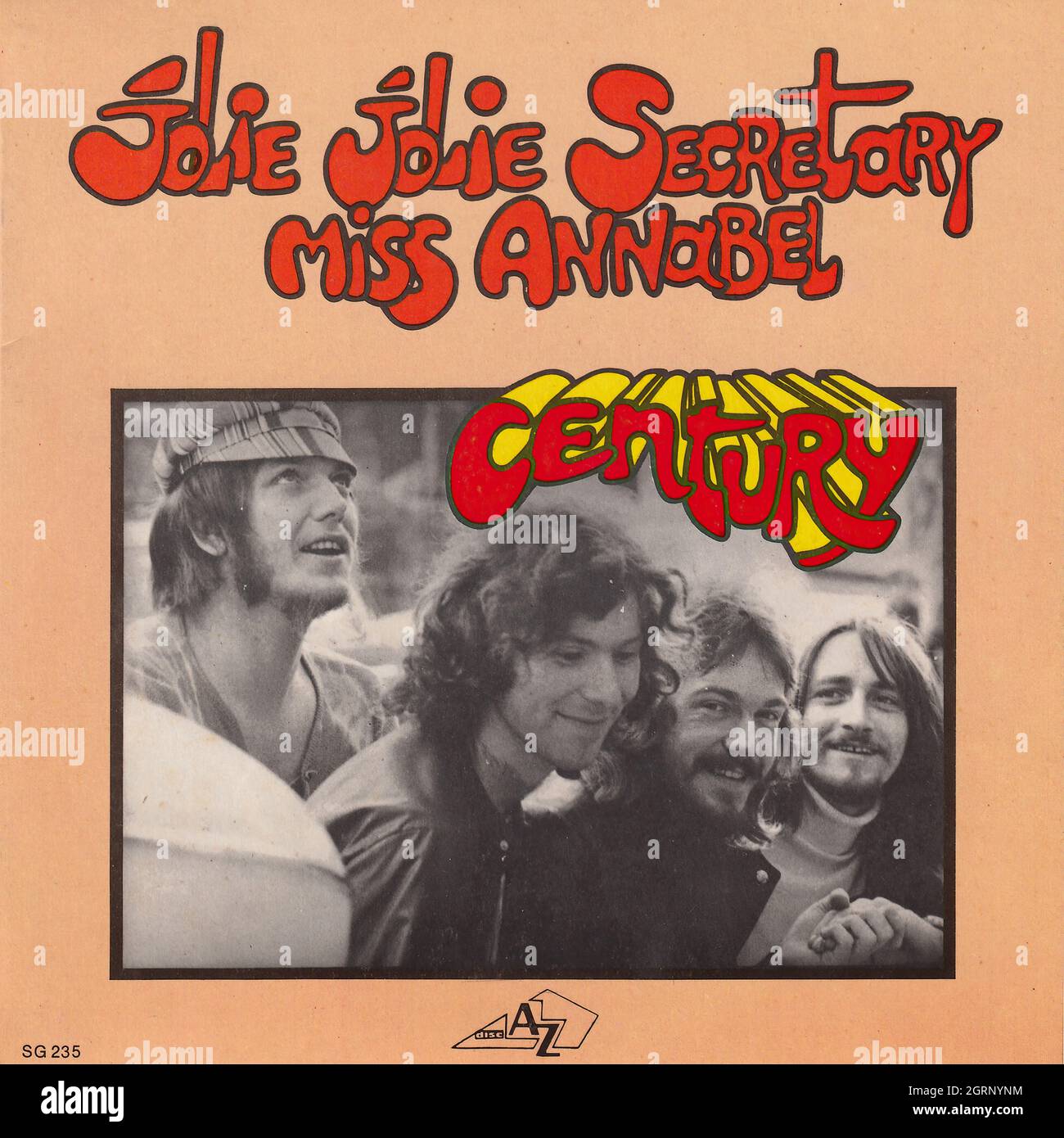 Century - Jolie jolie secretary Miss Annabel - Sound of A.G. 45rpm ...