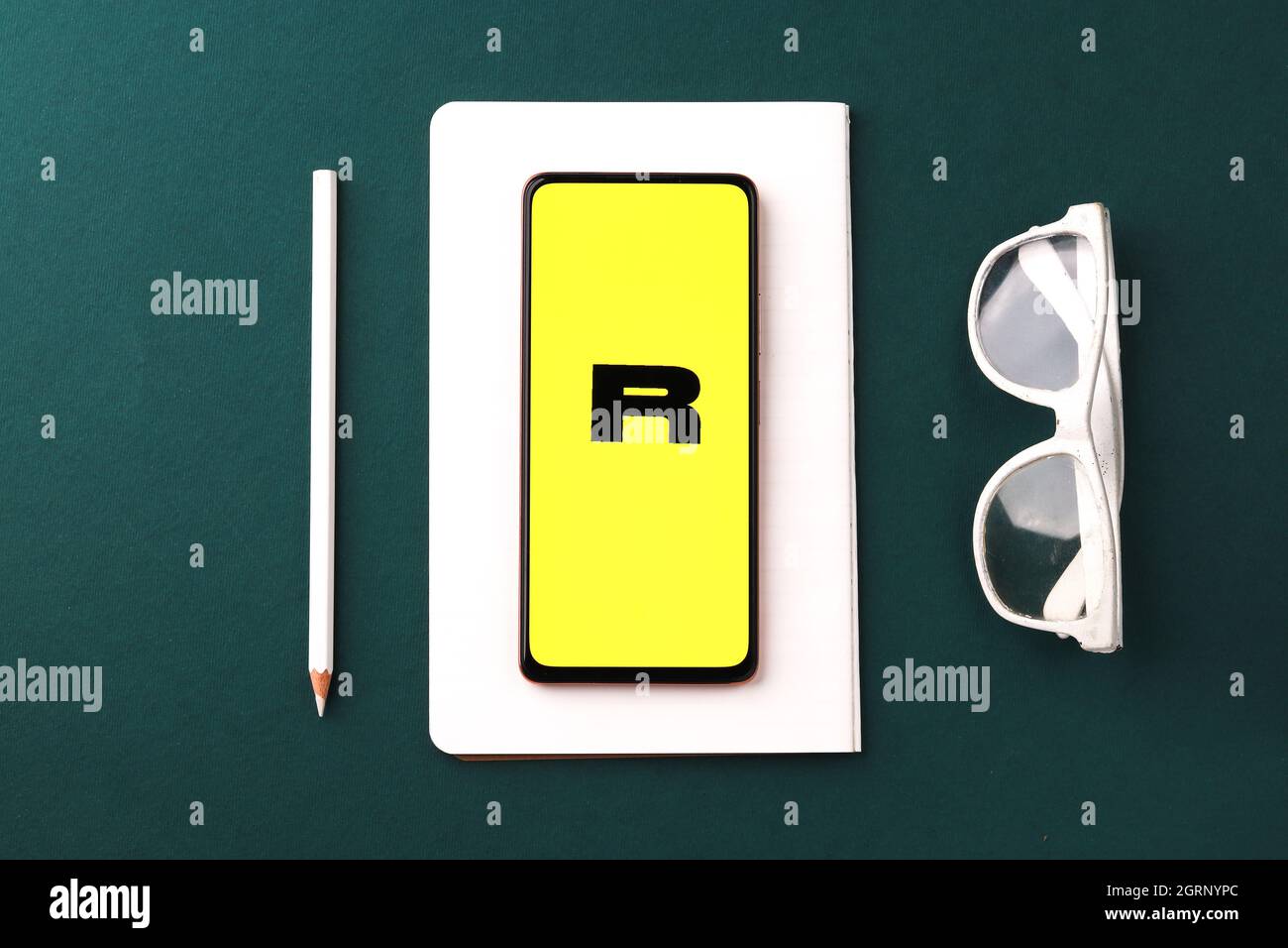 West Bangal, India - September 28, 2021 : Rarible logo on phone screen ...