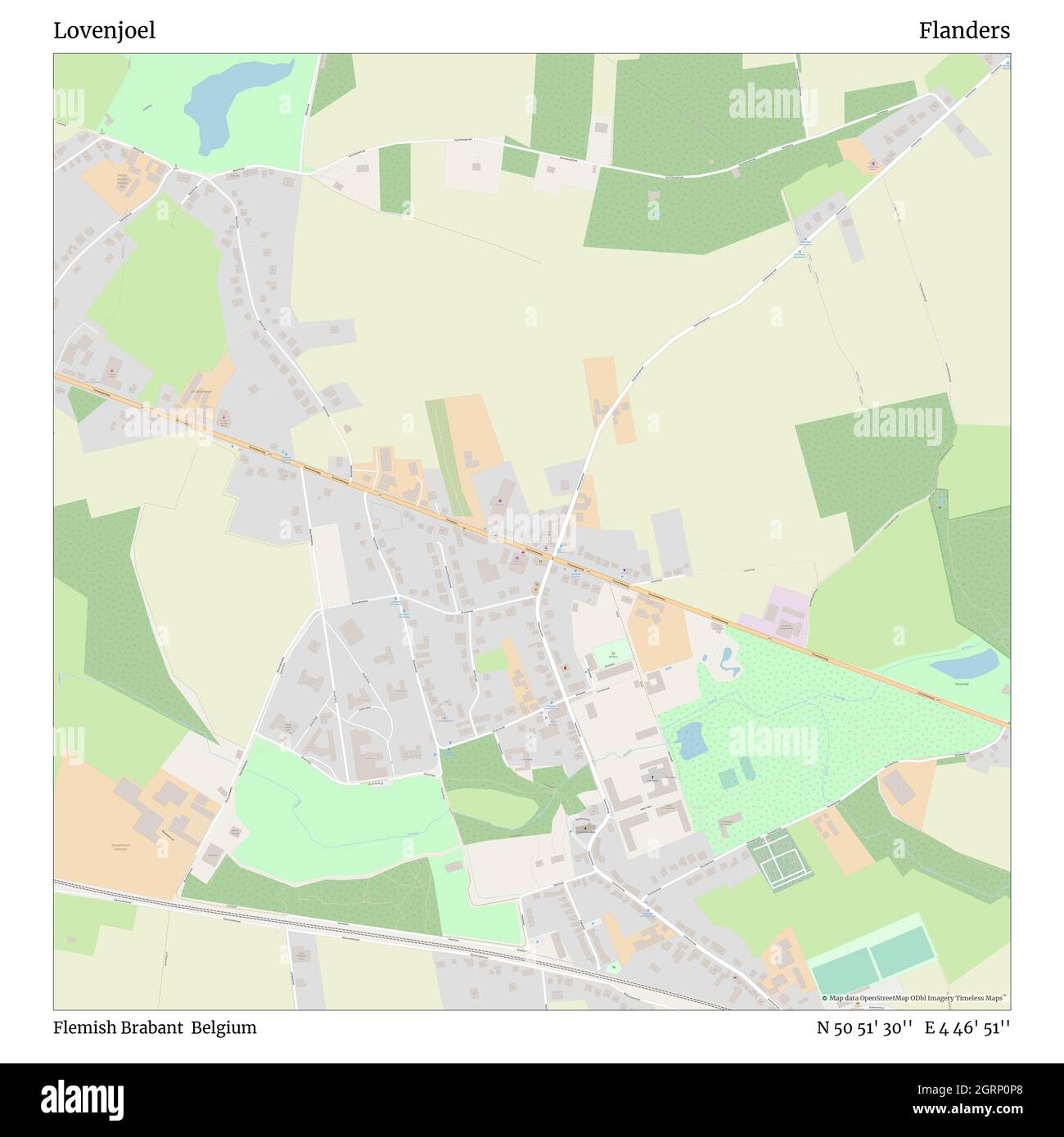 Map of belgium flanders hi-res stock photography and images - Alamy