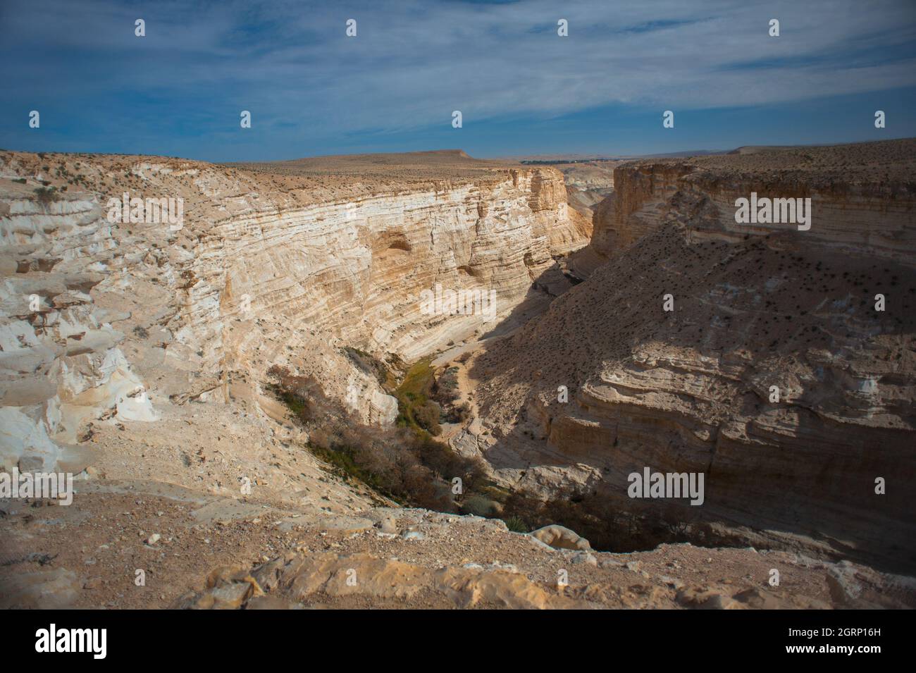A Gorge in the Desert of Israel in a Time of Drought Stock Photo - Alamy