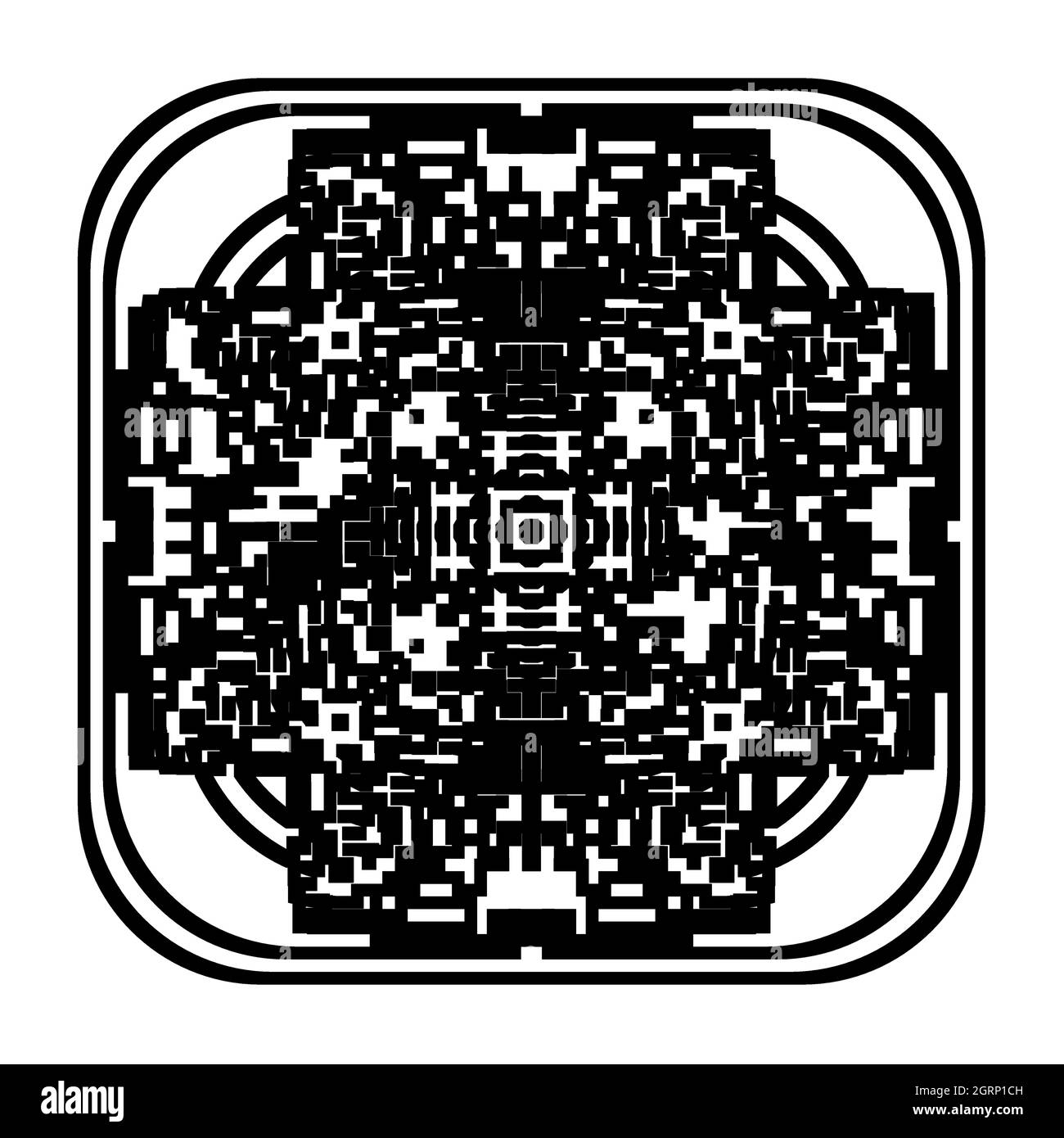 Geometric Element, Pixel Art - Minimalist Abstract Symbol Pattern for ...