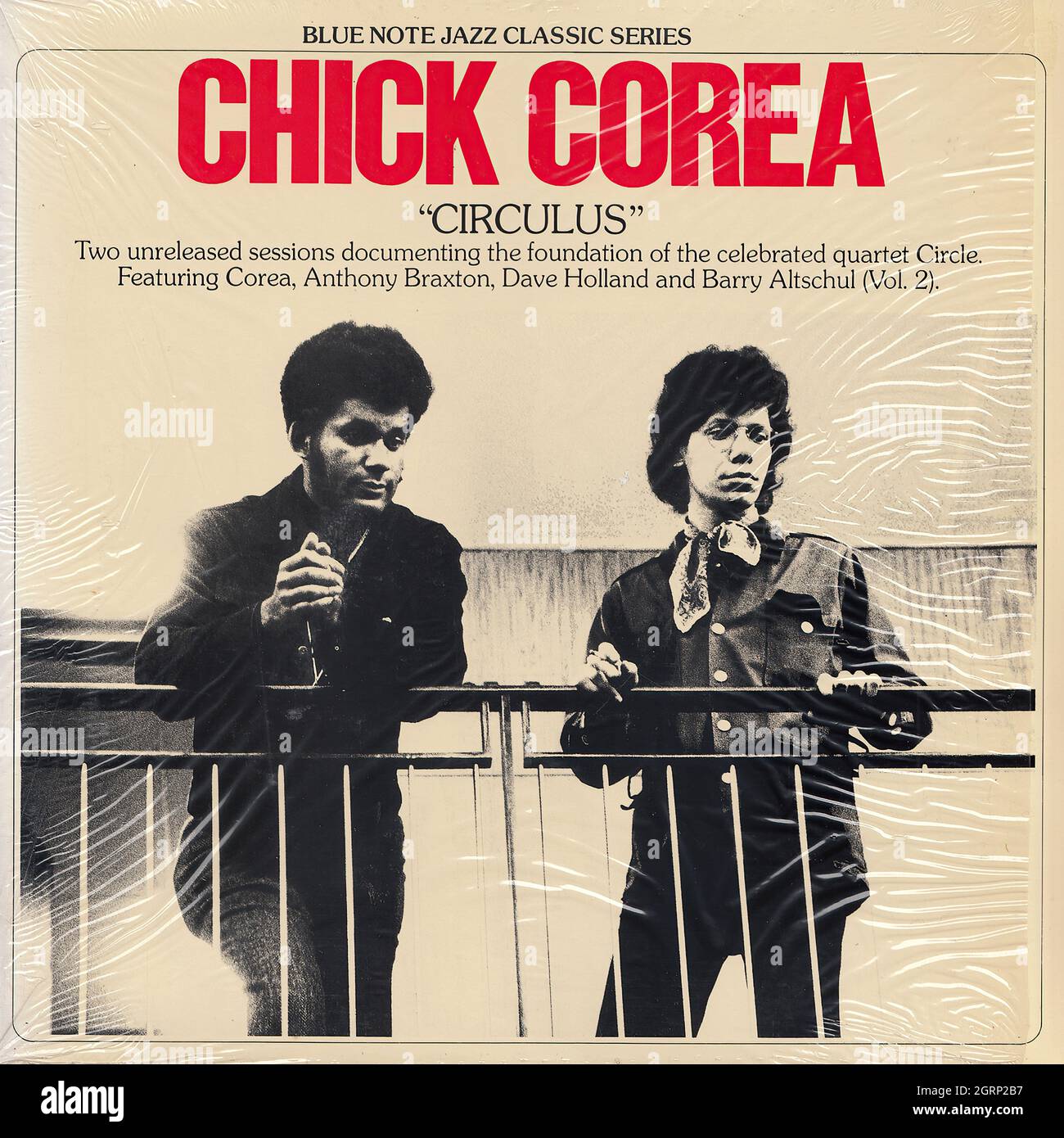 Chick Corea - Circulus vol.2 - Vintage Vinyl Record Cover Stock Photo ...