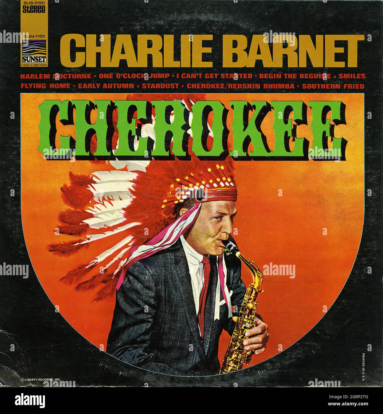 Charlie Barnet - Cherokee - Vintage Vinyl Album Stock Photo - Alamy