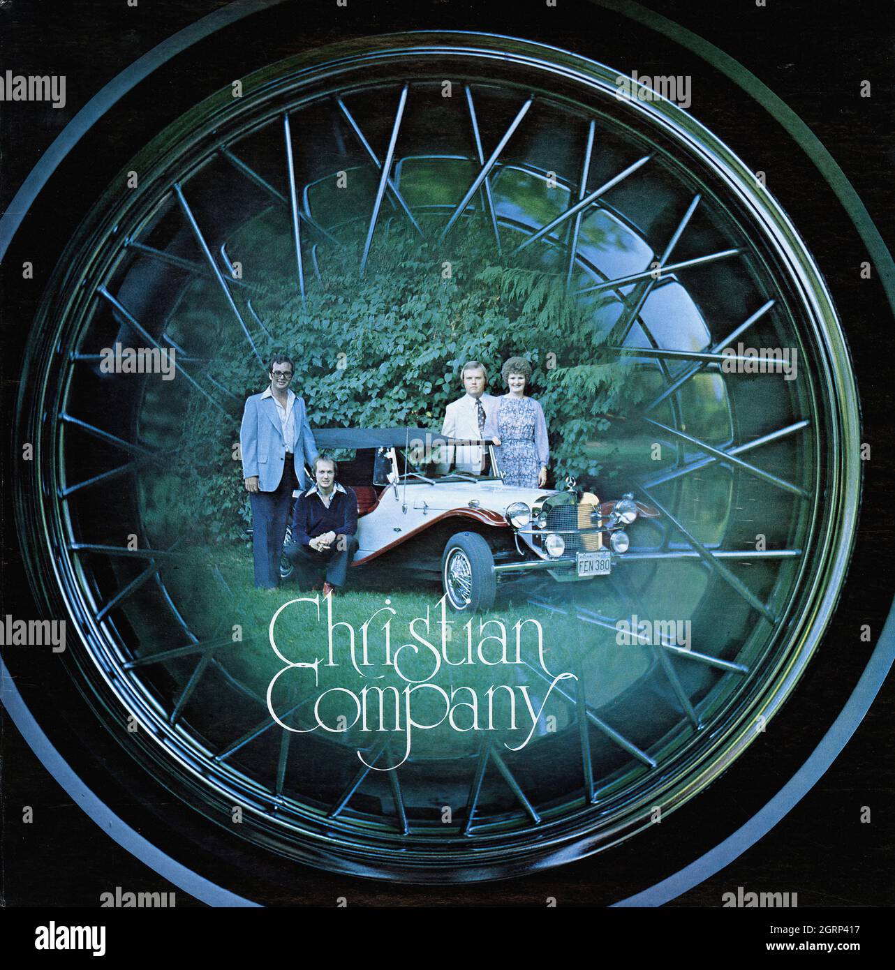 Christian Company - Vintage American Christian Vinyl Album Stock Photo ...