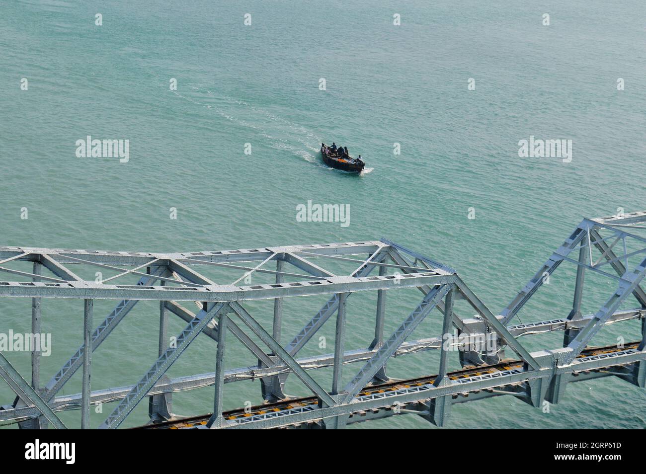 Rameshwaram bridge hi-res stock photography and images - Alamy