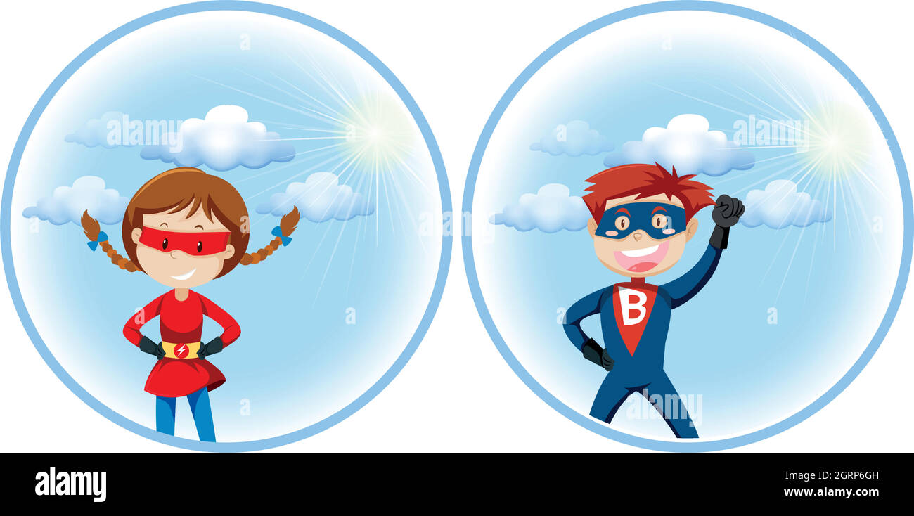 A super hero character Stock Vector Image & Art - Alamy