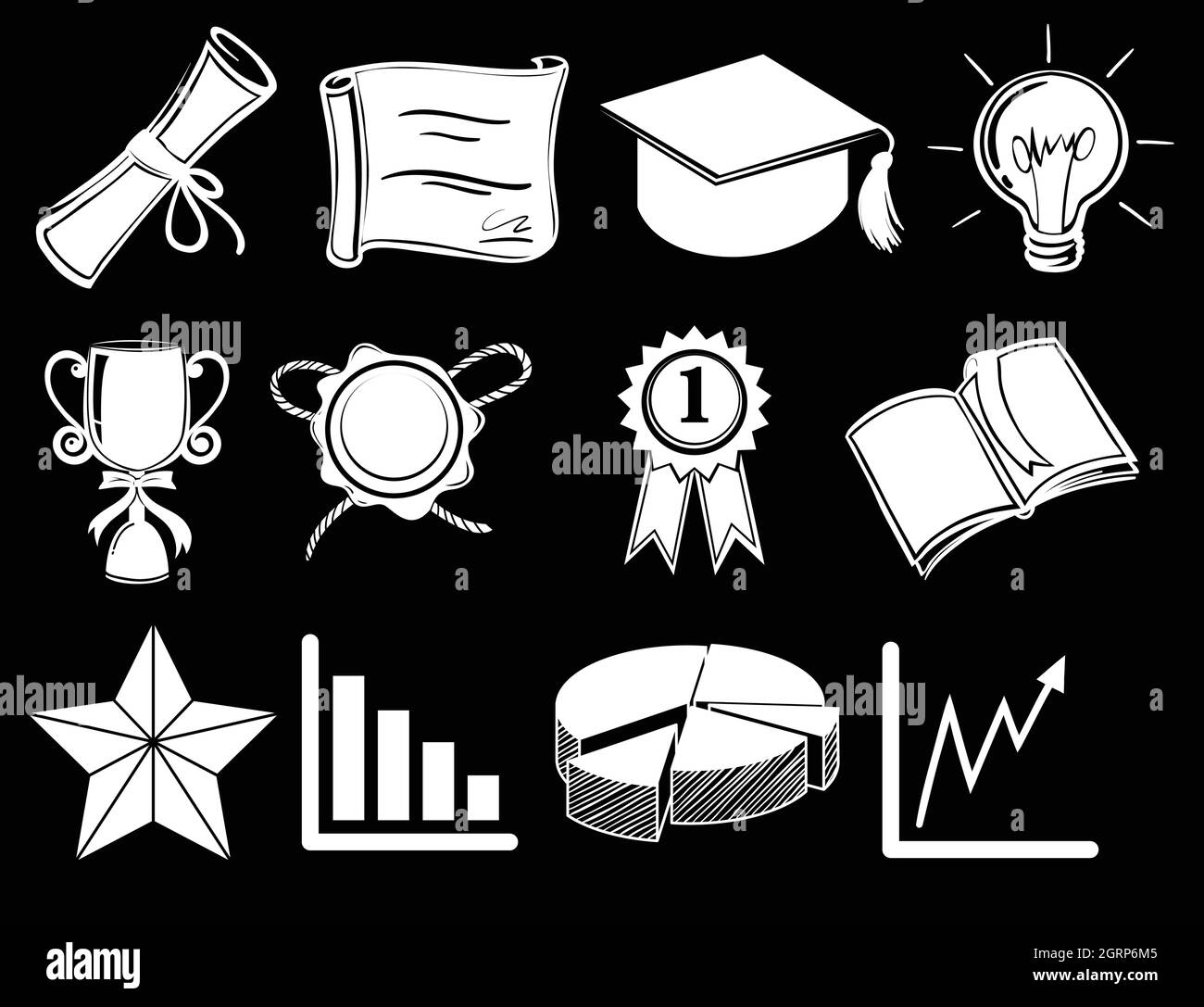 Different things showing success Stock Vector Image & Art - Alamy