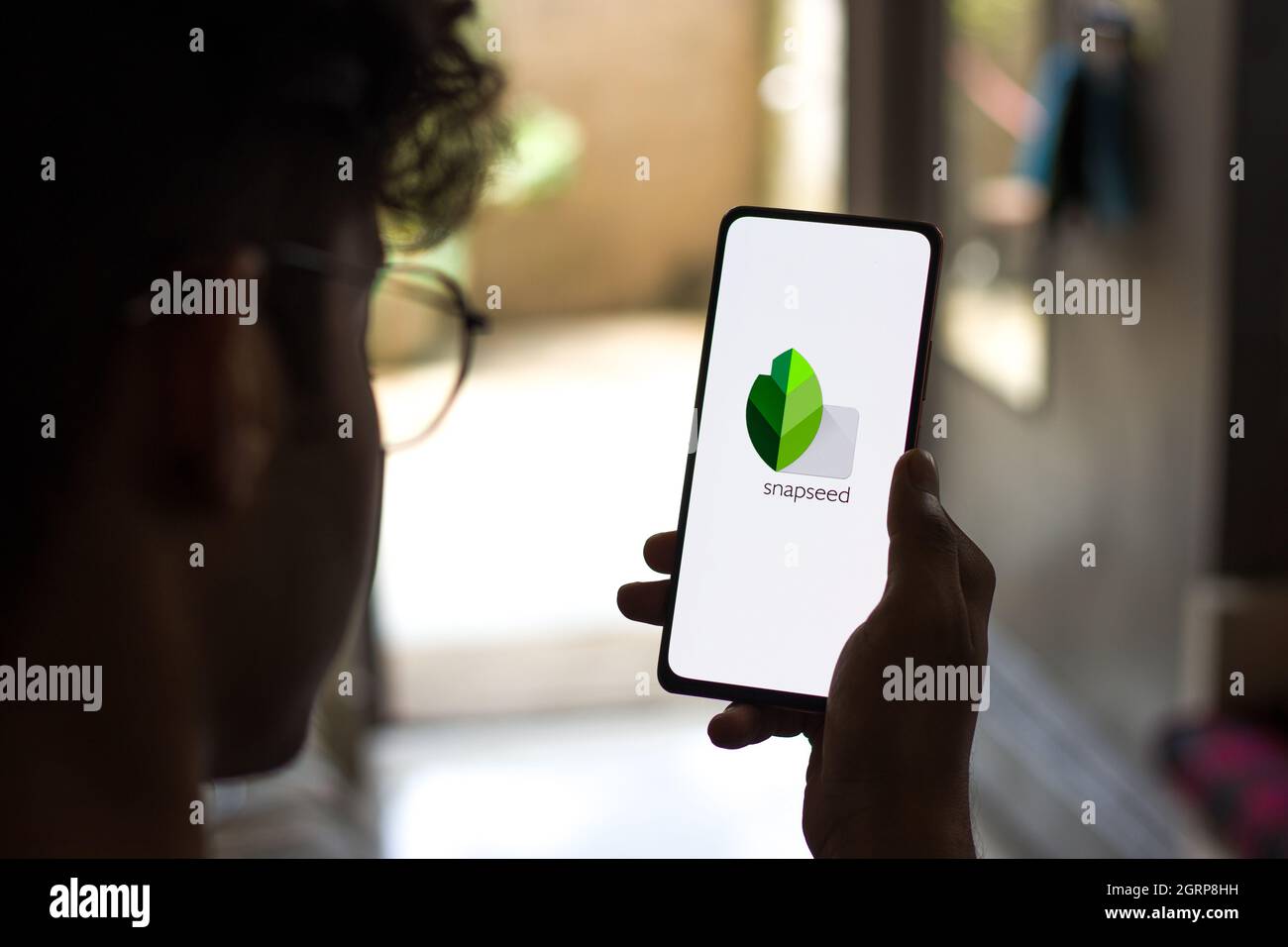 West Bangal, India - September 28, 2021 : Snapseed logo on phone screen ...