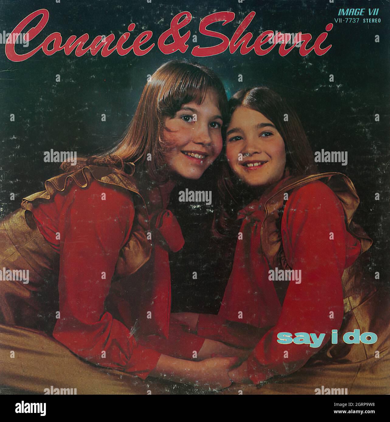 Connie & Sherri - Vintage American Christian Vinyl Album Stock Photo ...
