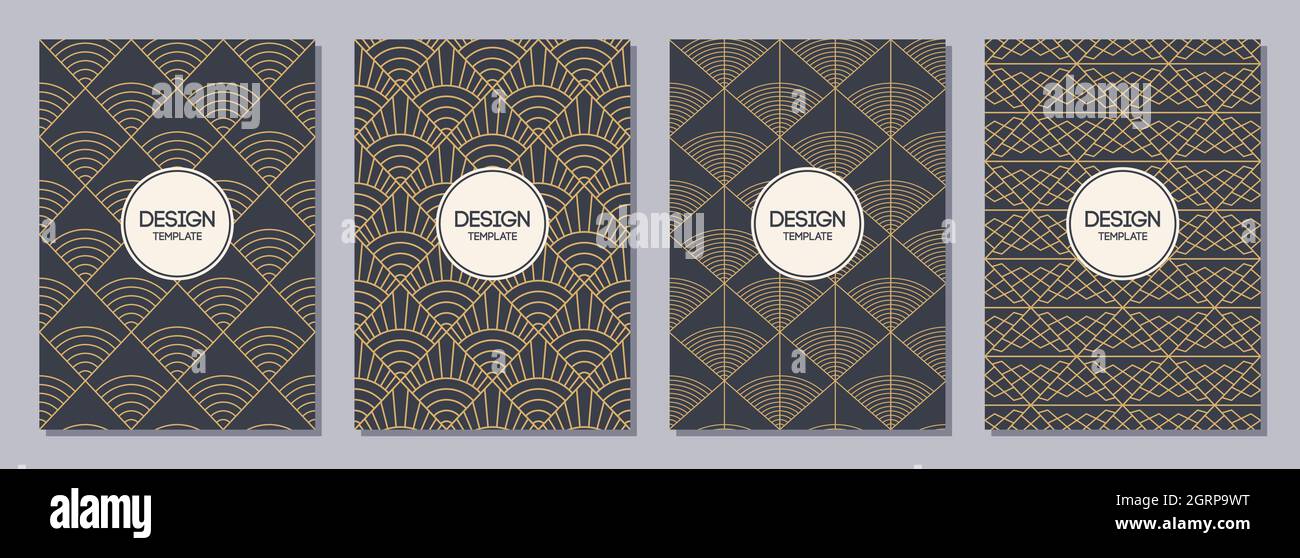 Set of flyer, posters, banners, placards, brochure design templates A6 ...