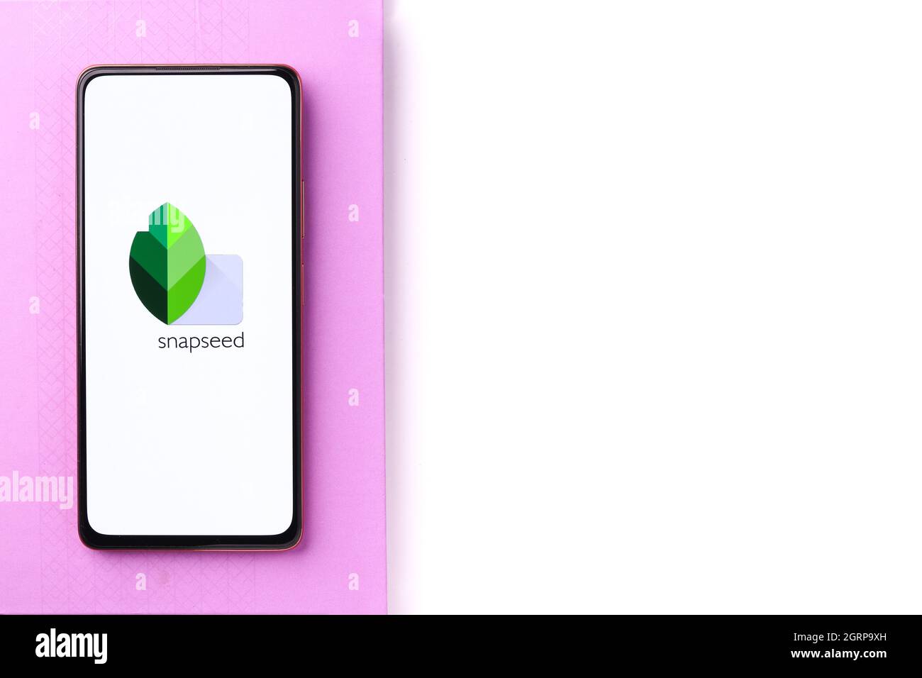 West Bangal, India - September 28, 2021 : Snapseed logo on phone screen ...