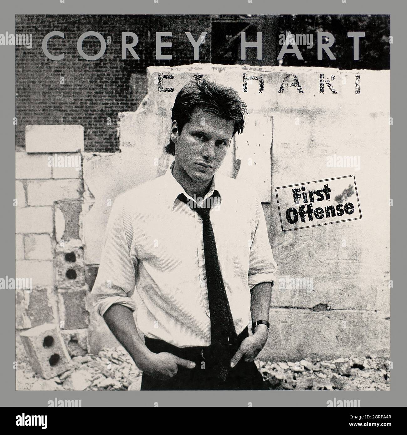 Corey Hart - First Offense 1984 - Vintage Vinyl 33 rpm record Stock ...