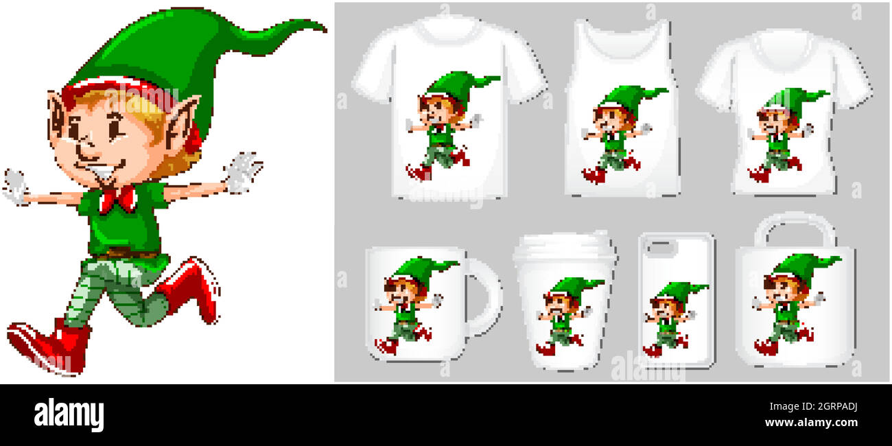 Elf shirt hi-res stock photography and images - Alamy