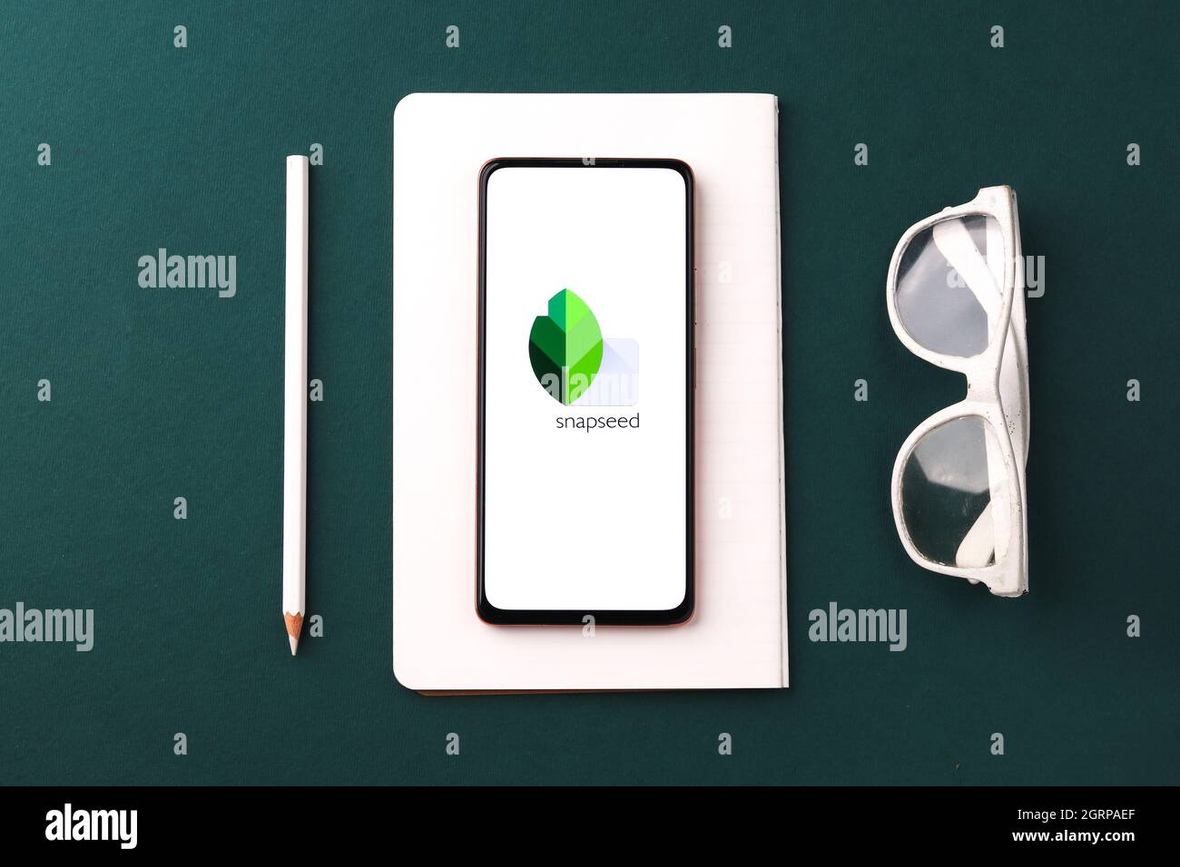 West Bangal, India - September 28, 2021 : Snapseed logo on phone screen ...