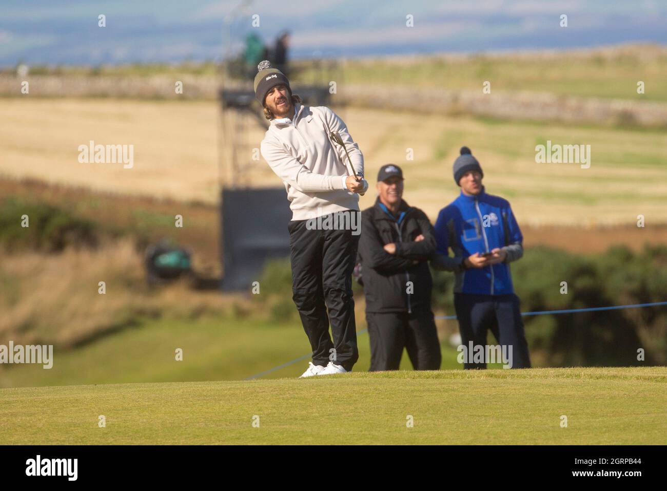 Kingsbarns Golf Links, Fife, UK. 1st Oct, 2021. European Tour, Alfred ...