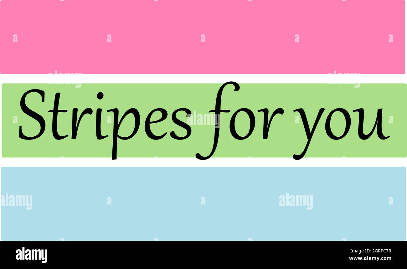 Stripes for you Stock Vector Image & Art - Alamy