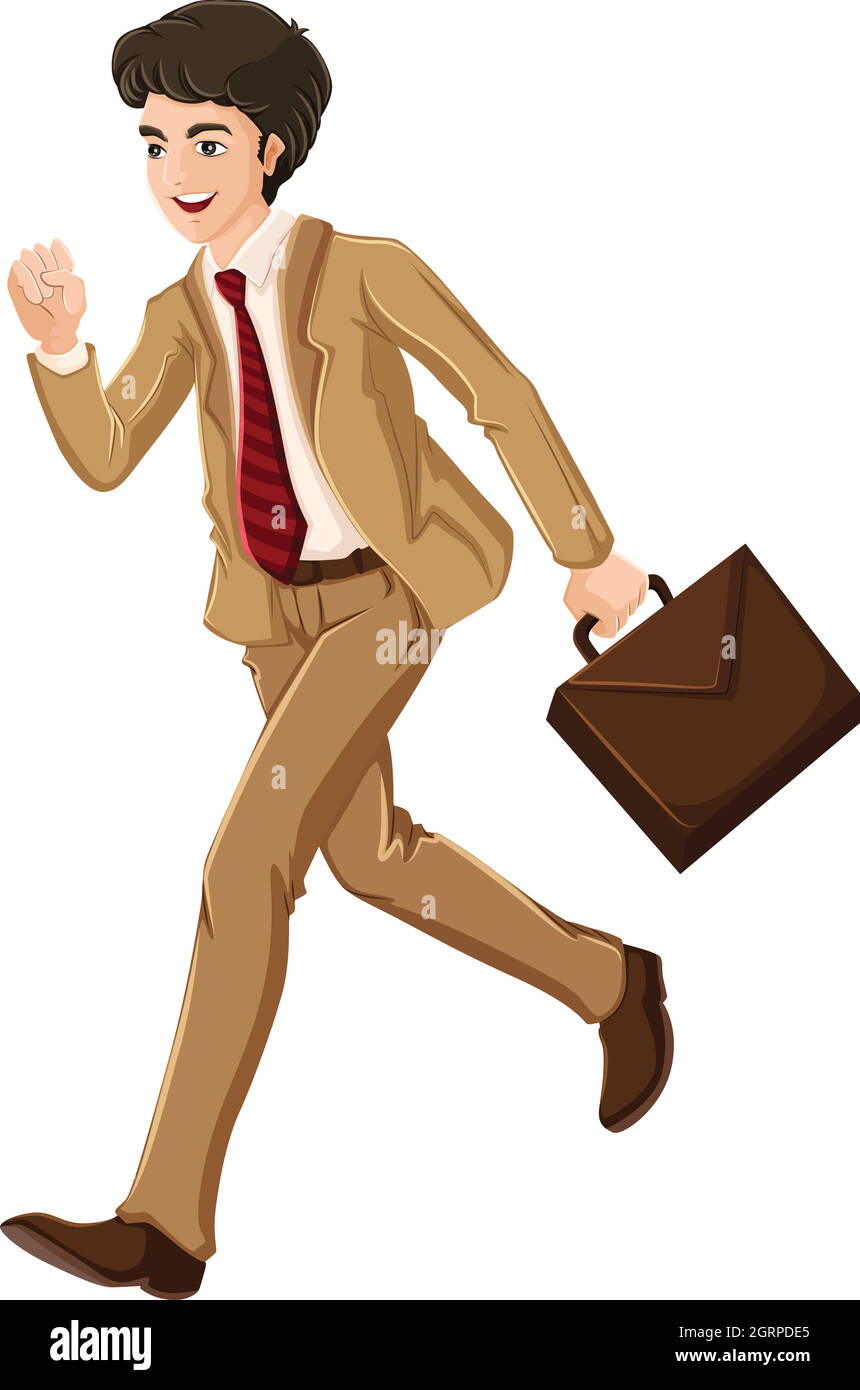 Employer walk Stock Vector Images - Alamy
