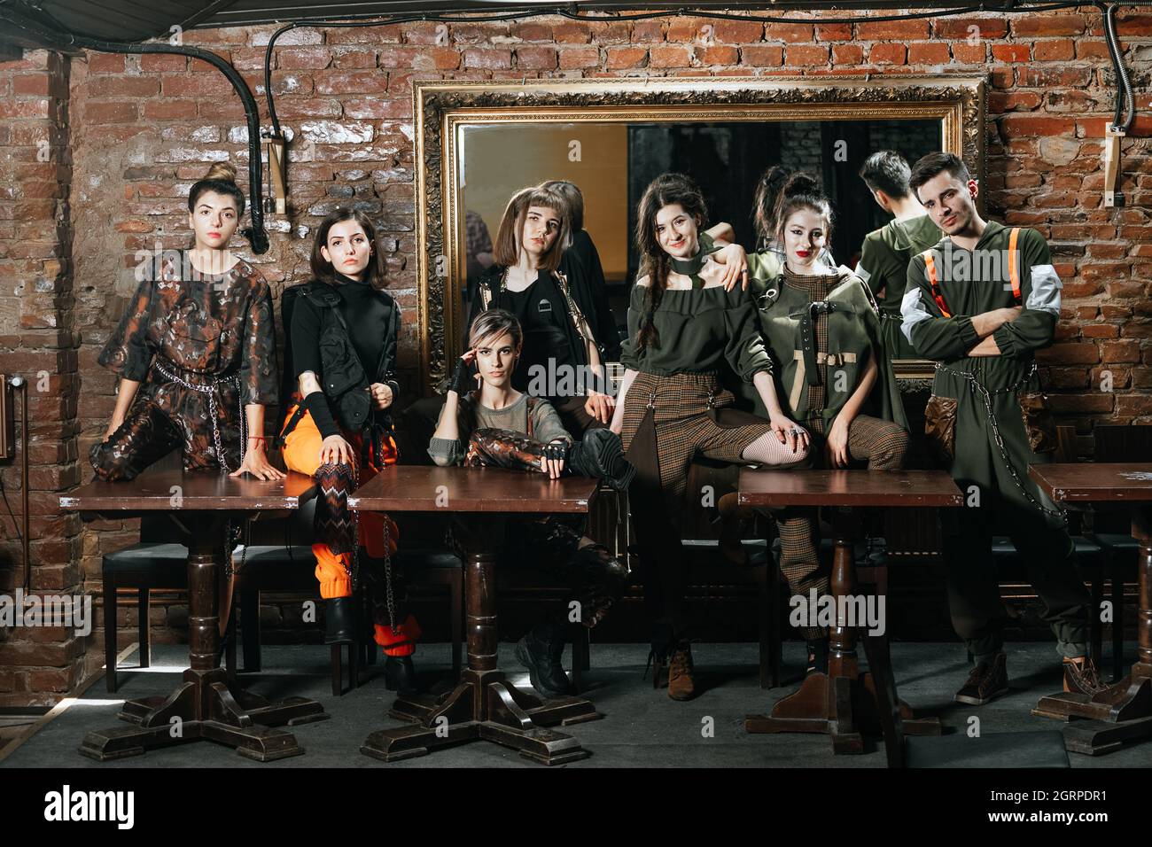 Caucasian ethnicity backstage hi-res stock photography and images - Alamy