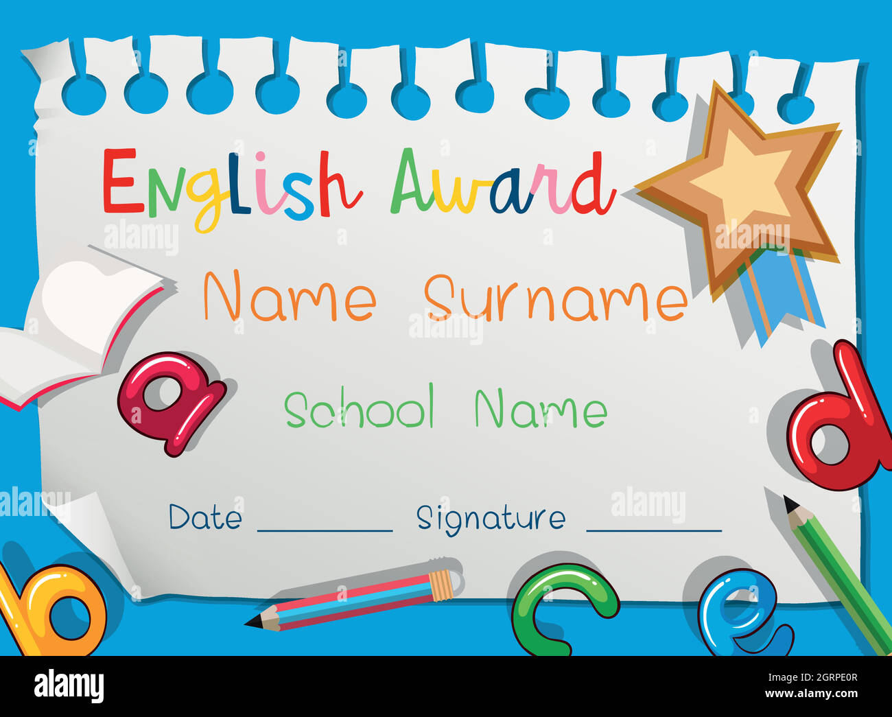 English banner Stock Vector Images - Alamy