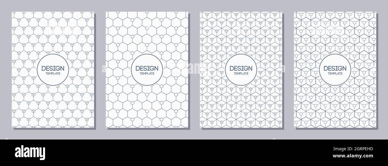 Set of flyers, posters, banners, placards, brochure design templates A6 ...