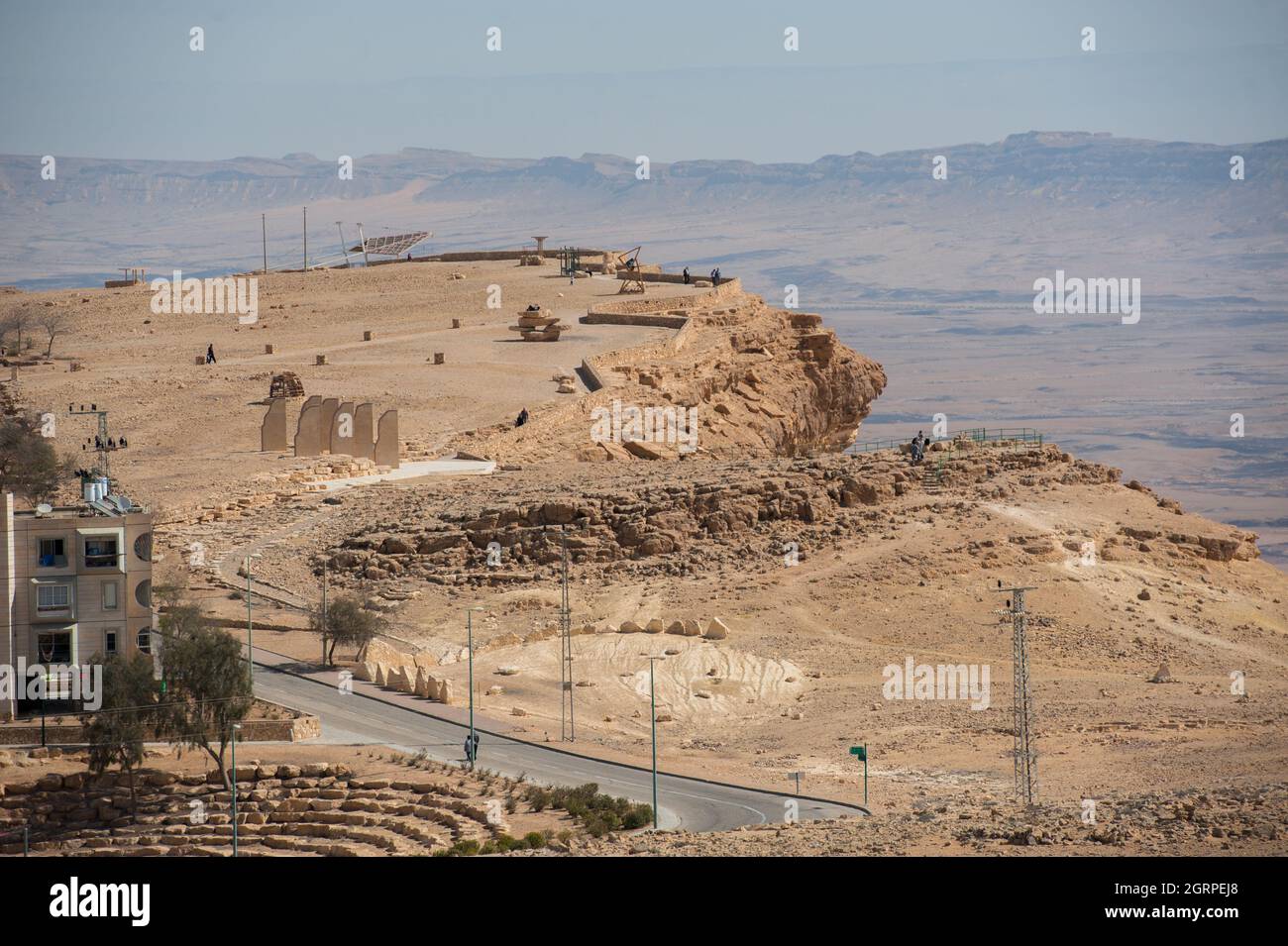 The Red-Yellow Desert in Mitzpeh-Ramon, Israel Stock Photo - Alamy
