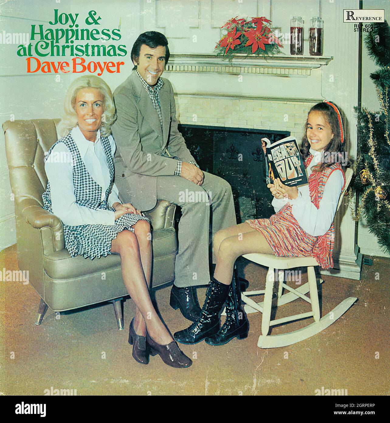 Dave & Gale Boyer - Vintage American Christian Vinyl Album Stock Photo ...