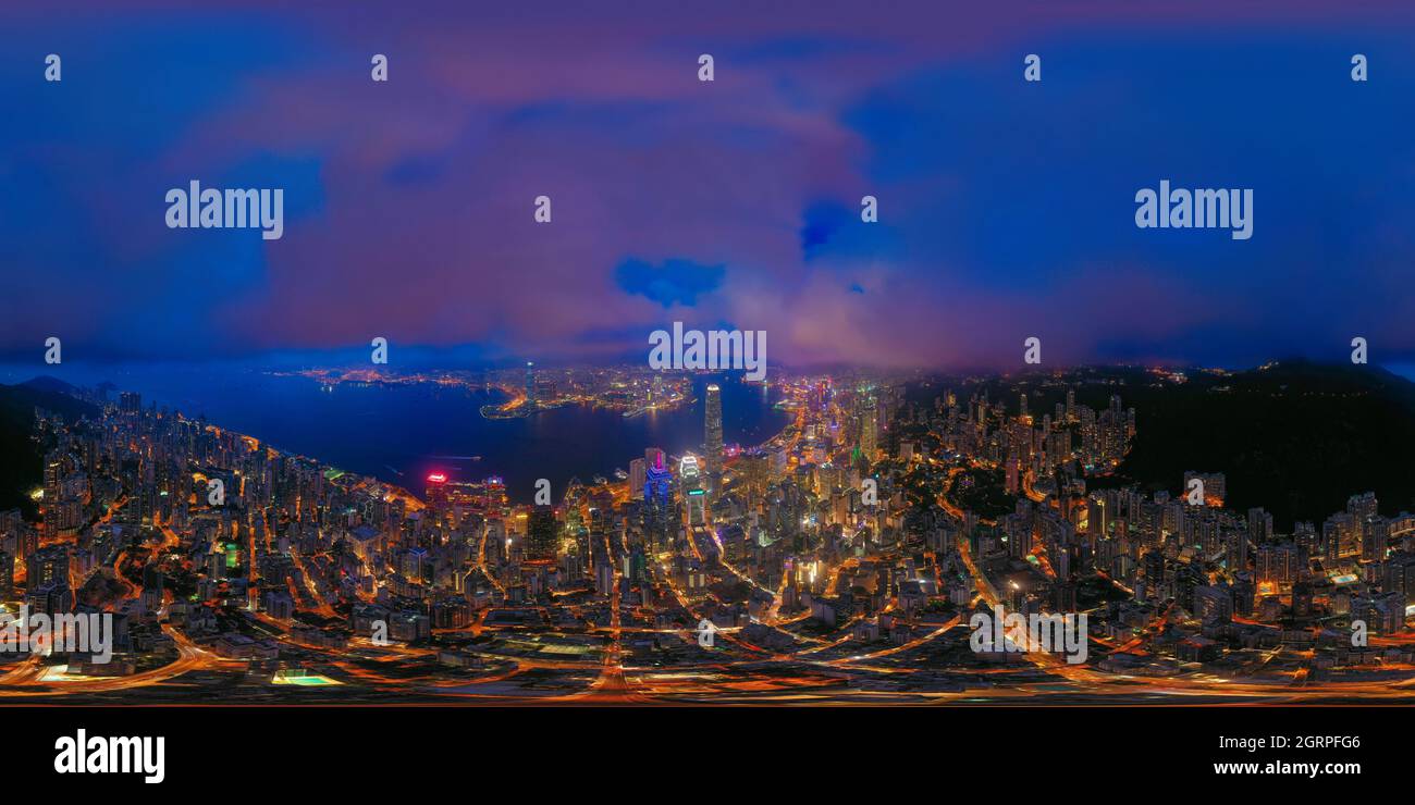 360 degree night sky hi-res stock photography and images - Alamy