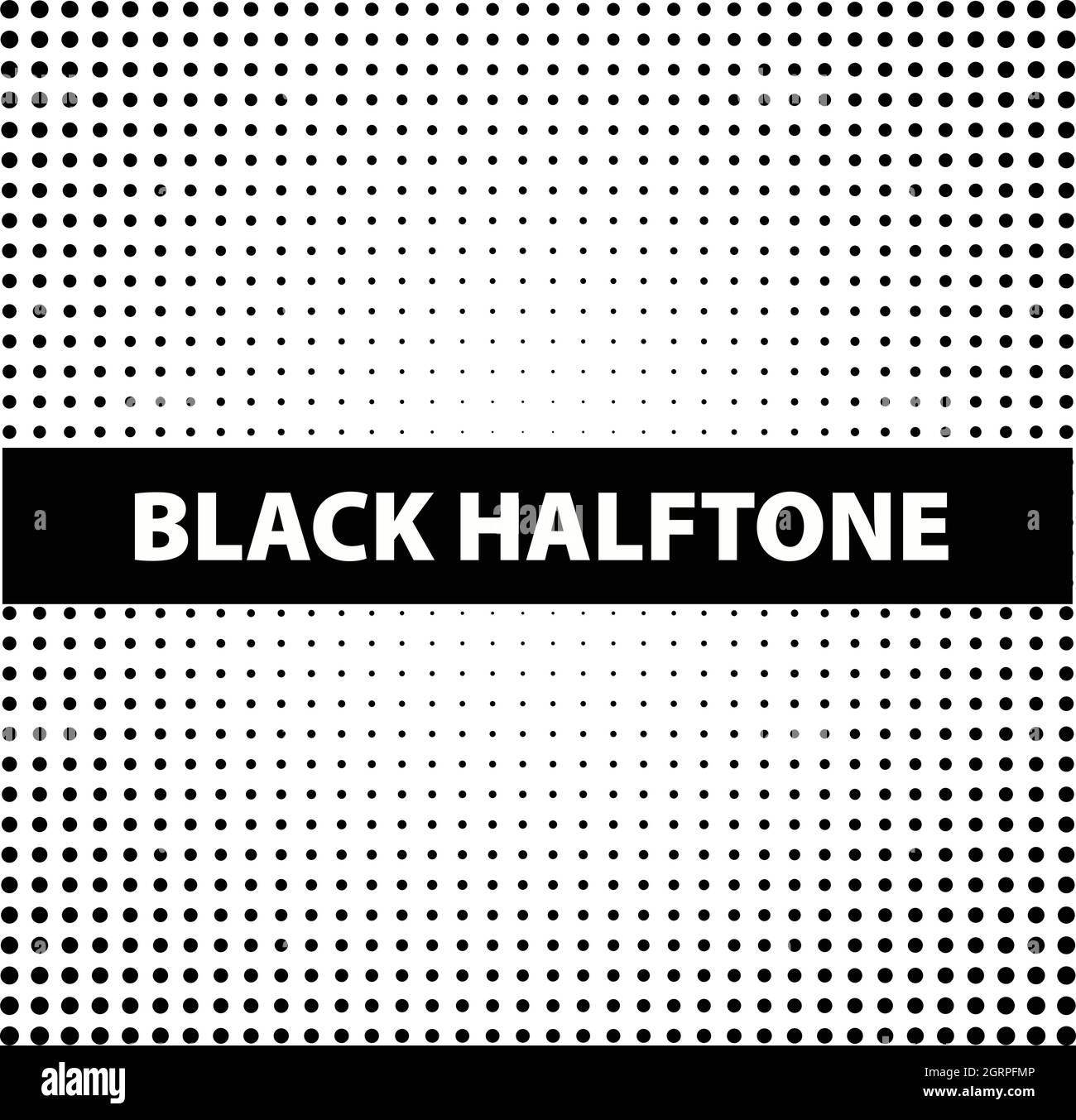 Black Halftone Background Stock Vector Images - Alamy