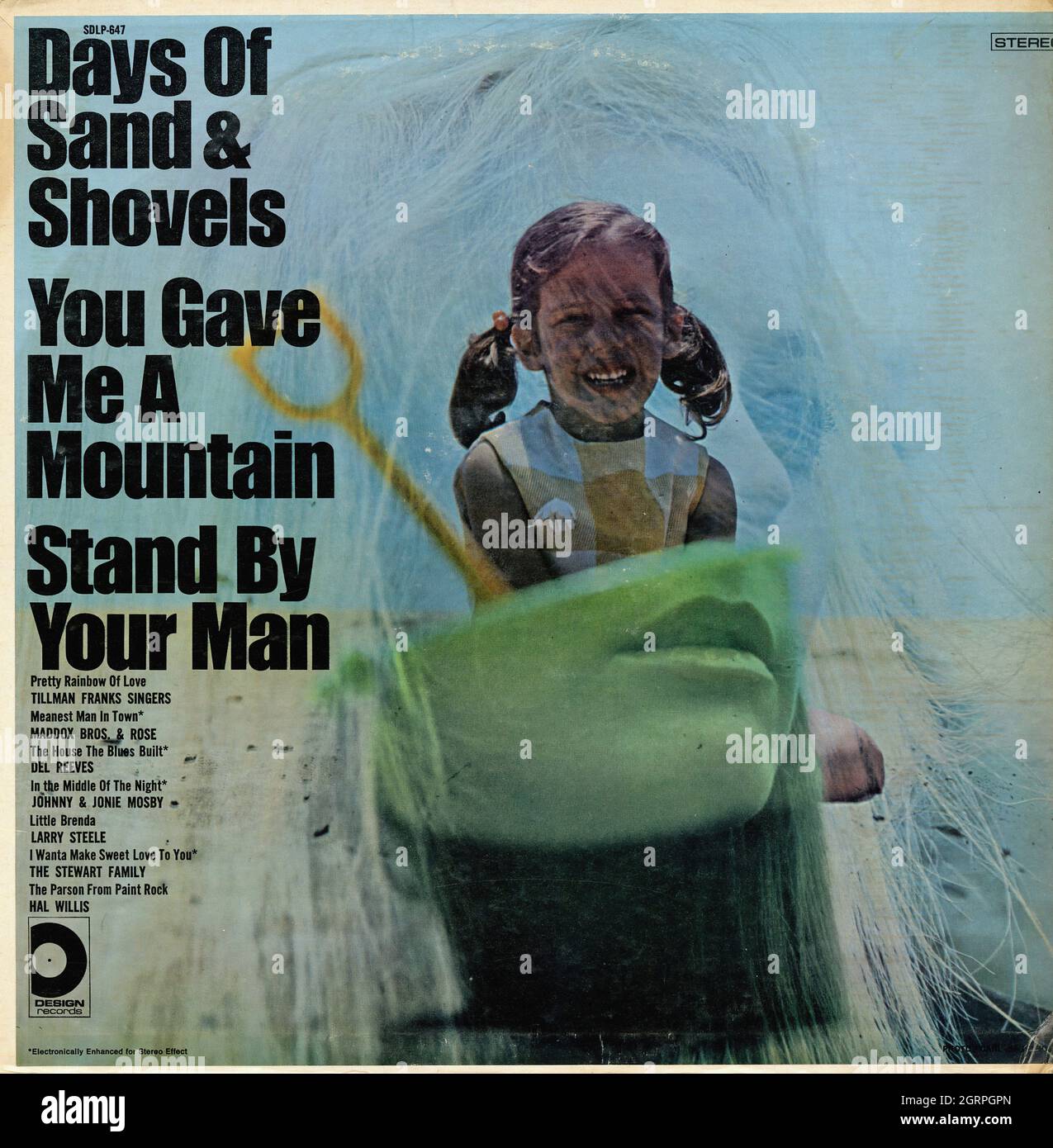 Days Of Sand And Shovels - Vintage Country Music Album Stock Photo - Alamy