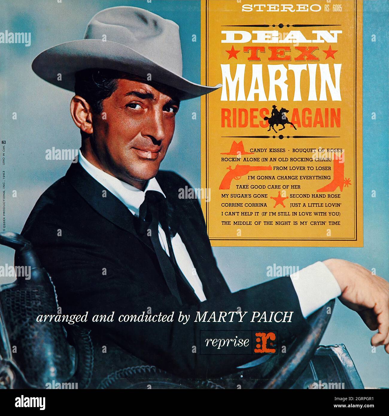 Dean Tex Martin - Rides Again 1963 - Vintage Vinyl 33 rpm record Stock ...