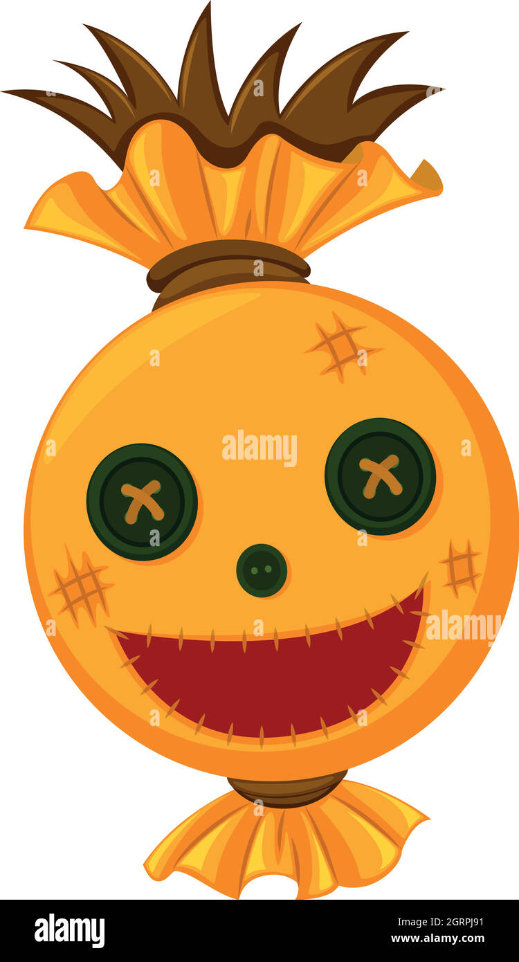 Face art craft isolated Stock Vector Images - Alamy