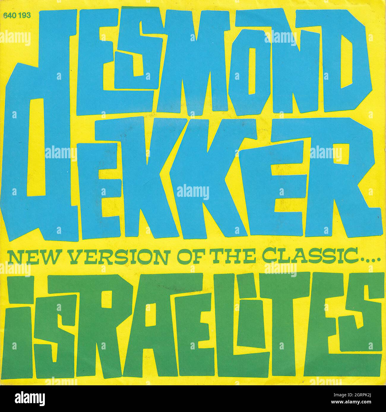 Desmond Dekker - (new version of the classic) Israelites - Why fight ...