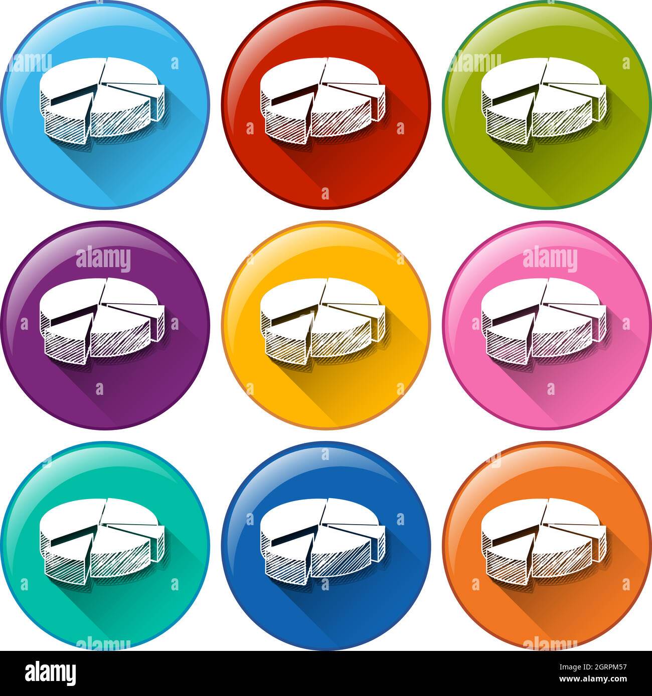 Graph chart buttons hi-res stock photography and images - Alamy