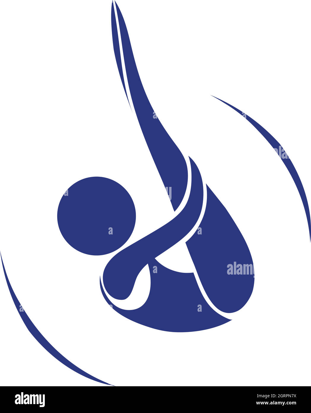 Diving logo Stock Vector Images - Alamy