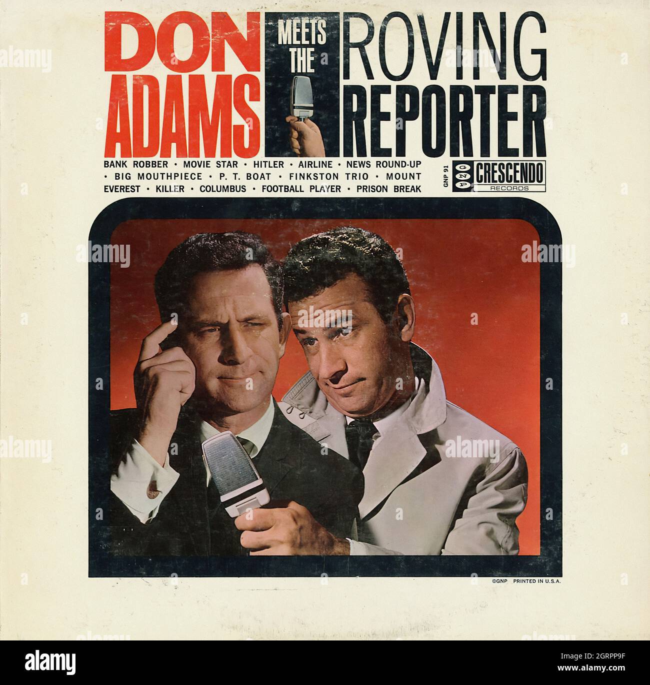 Don Adams Meets the Roving Reporter - Vintage American Comedy Vinyl ...