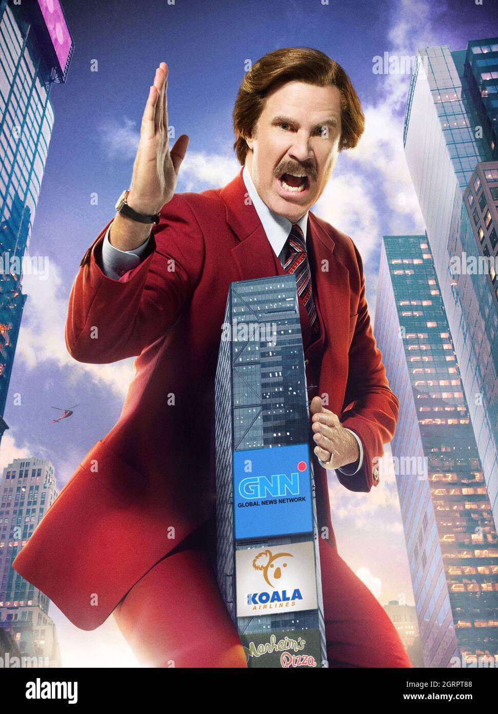 Will Ferrell Anchorman 2 Poster