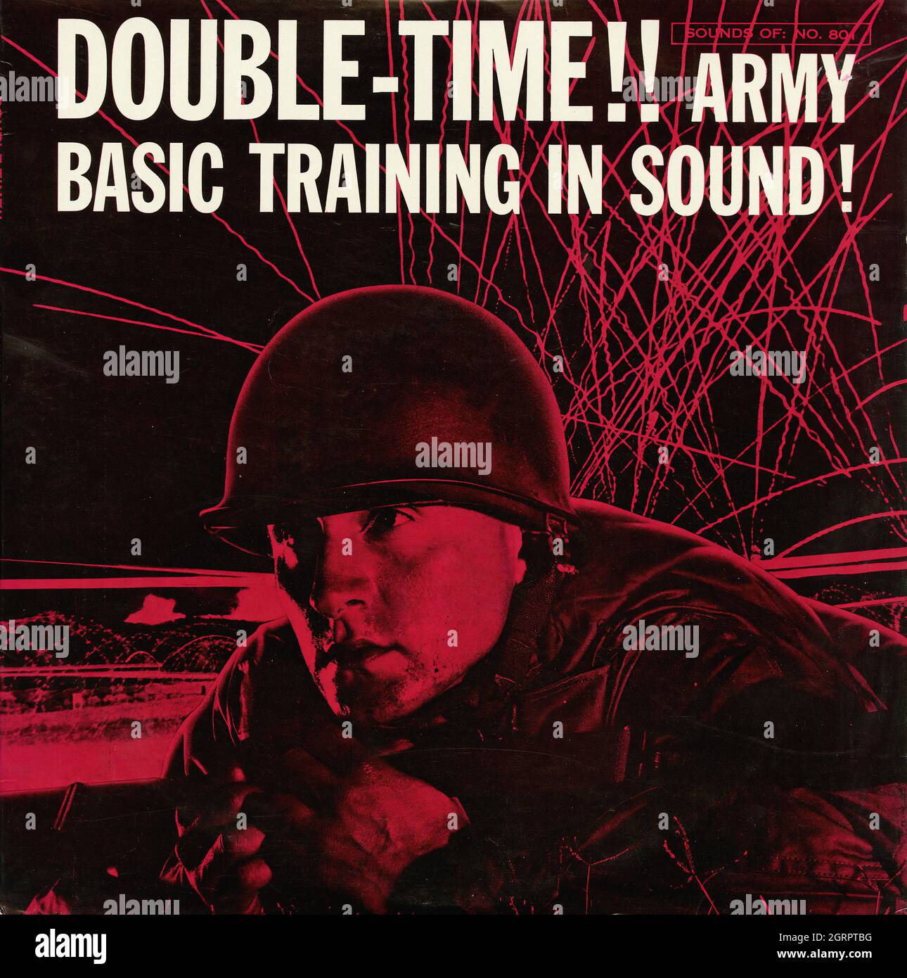 Army Training - Double Time!! - Vintage Vinyl Album Stock Photo - Alamy
