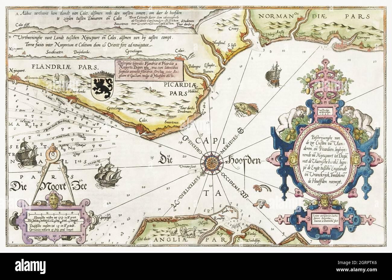 1500s map england hi-res stock photography and images - Alamy