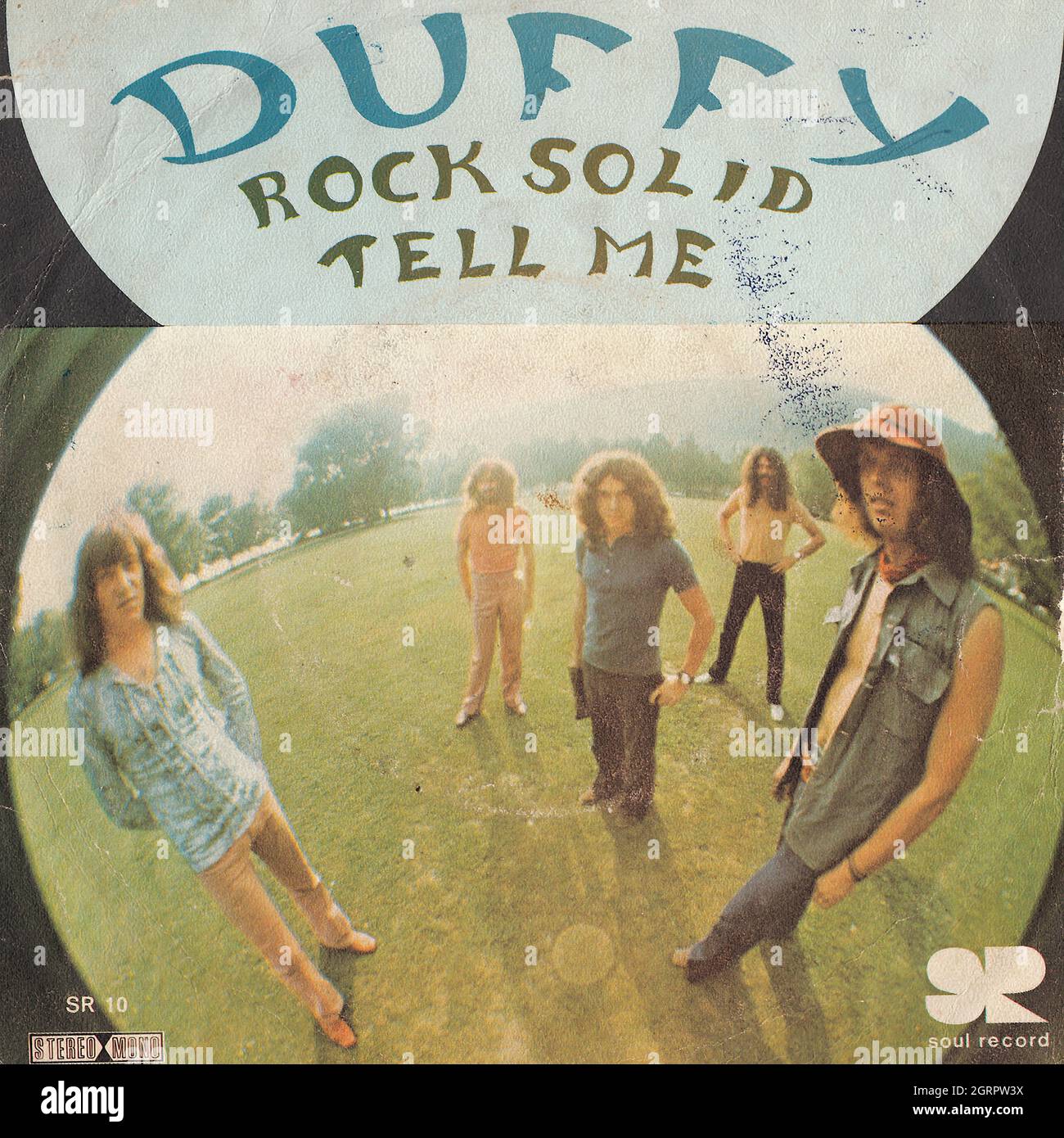 Duffy - Rock Solid - Tell me 45rpm - Vintage Vinyl Record Cover Stock ...
