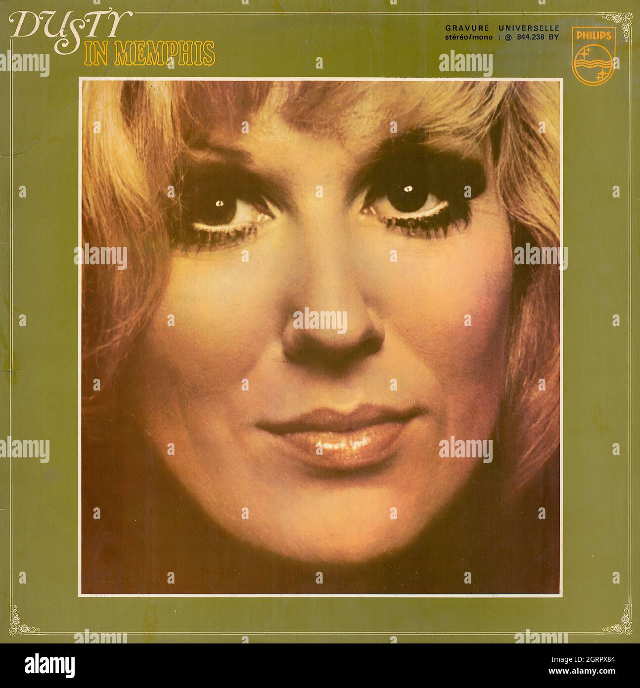 Dusty Springfield - Dusty in Memphis - Vintage Vinyl Record Cover Stock ...